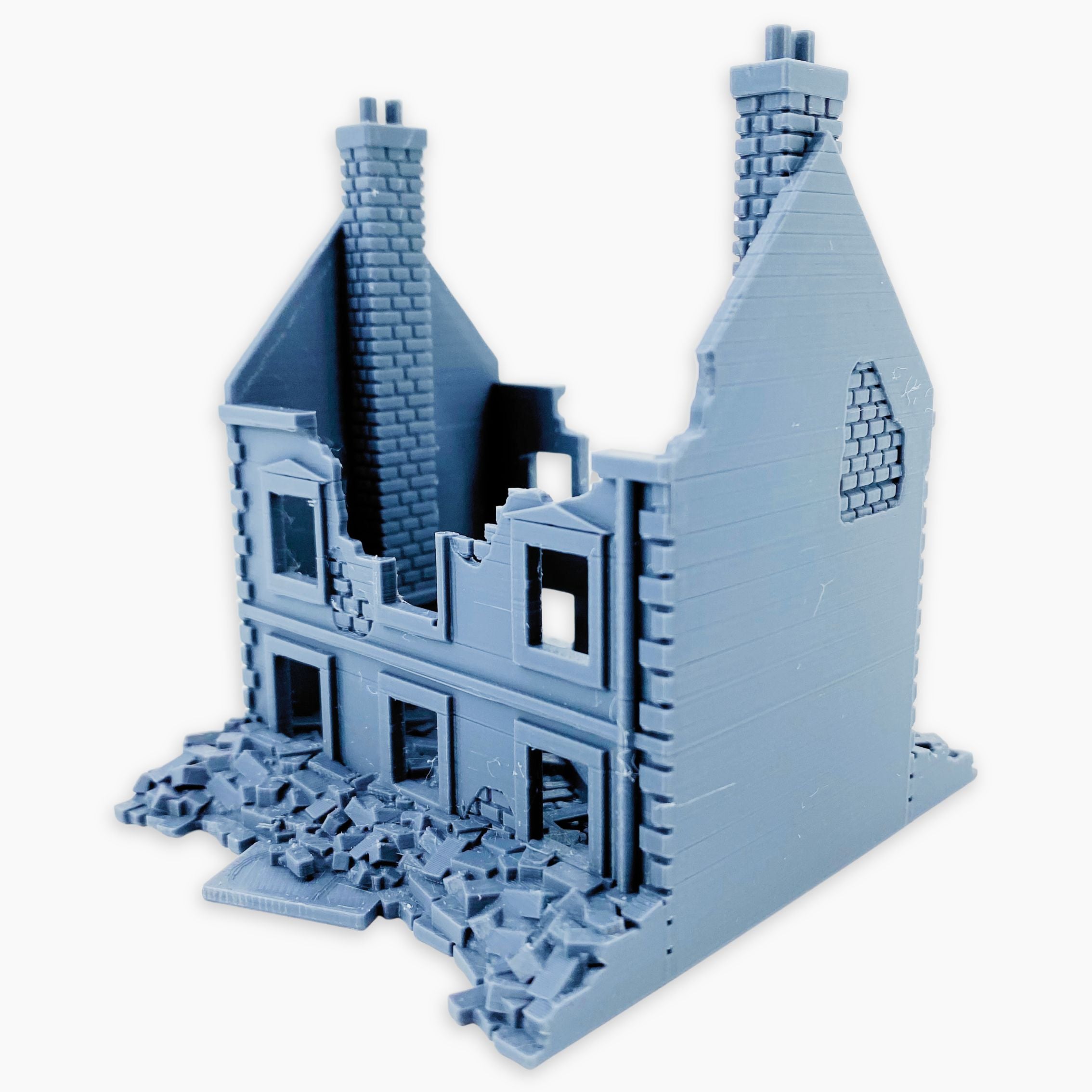 French Row House Ruins 3 – Miniature Tanks Company