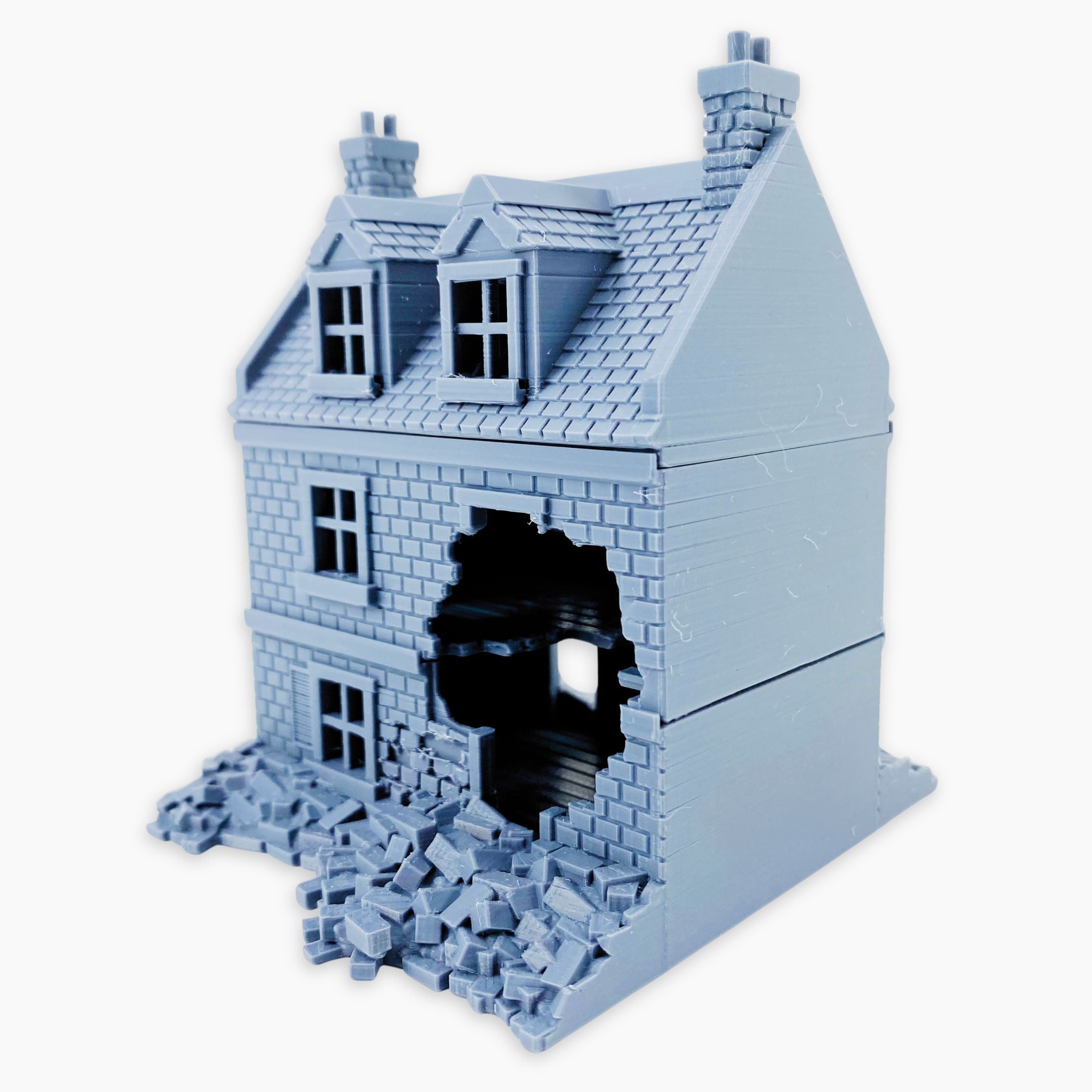 French Row House Ruins 1 – Miniature Tanks Company