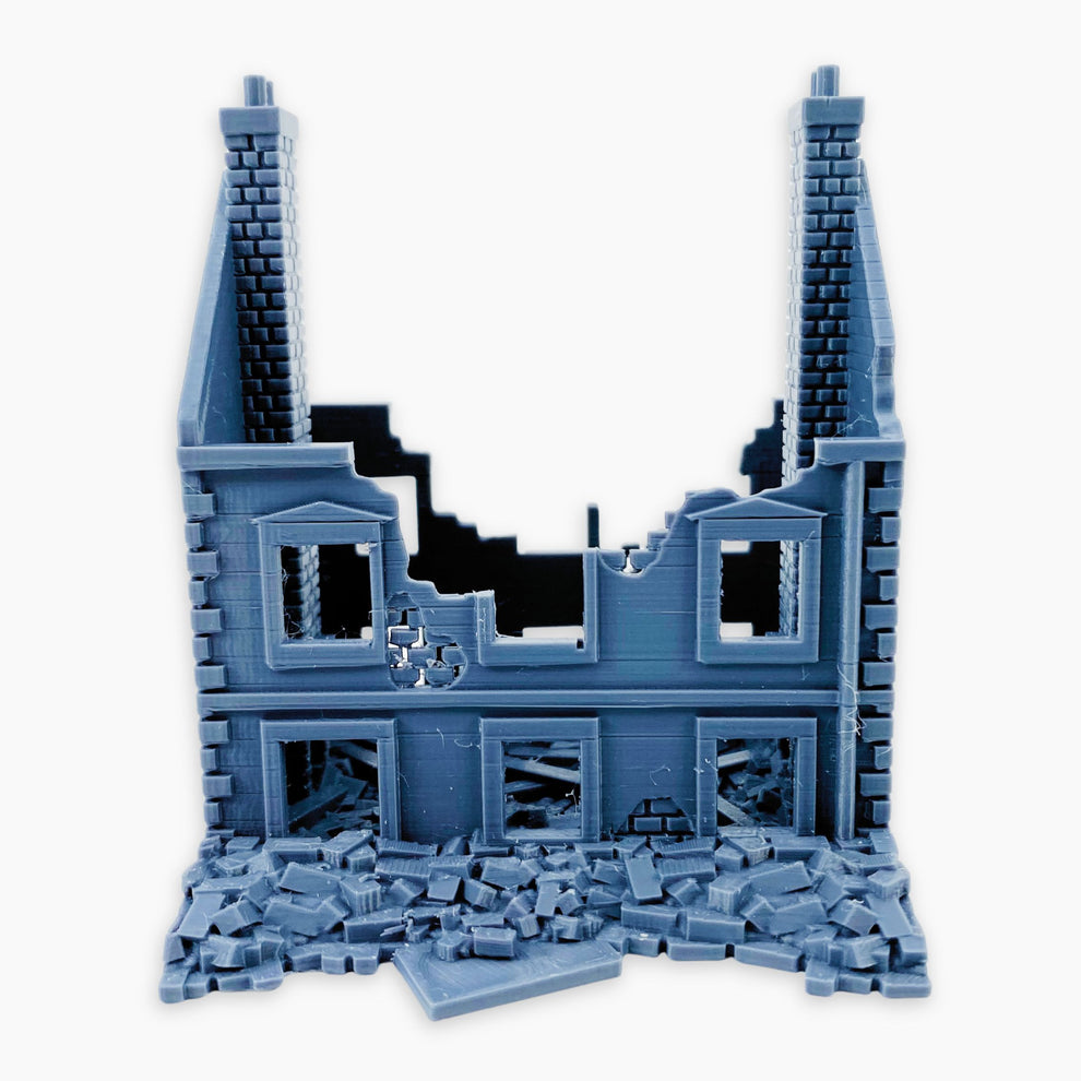 French Row House Ruins 3 – Miniature Tanks Company