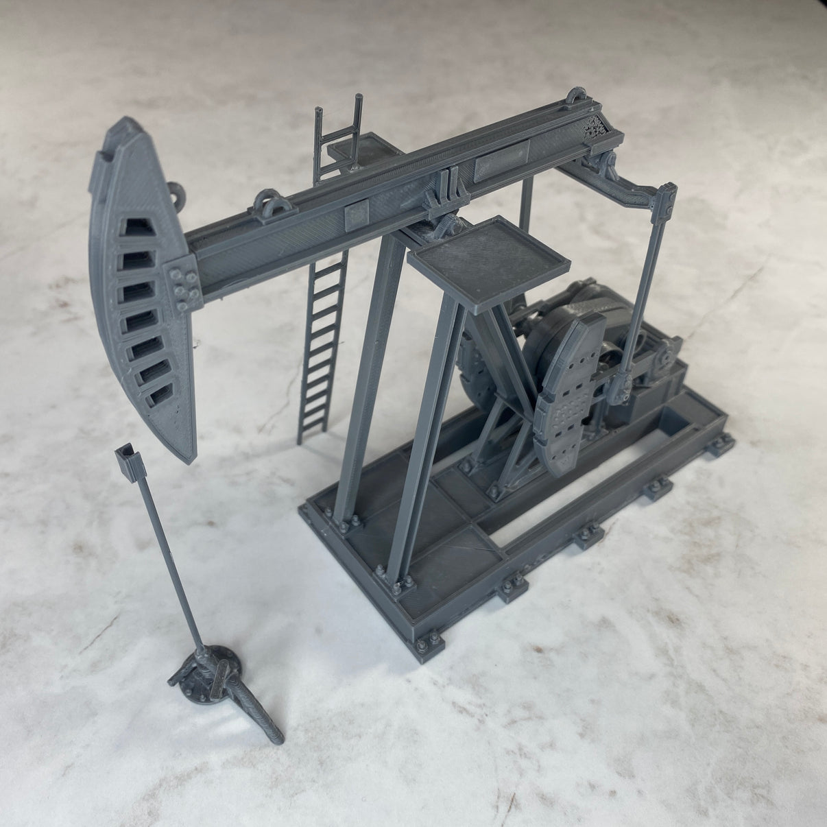 Large Pumpjack – Miniature Tanks Company