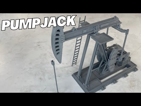 Large Pumpjack – Miniature Tanks Company