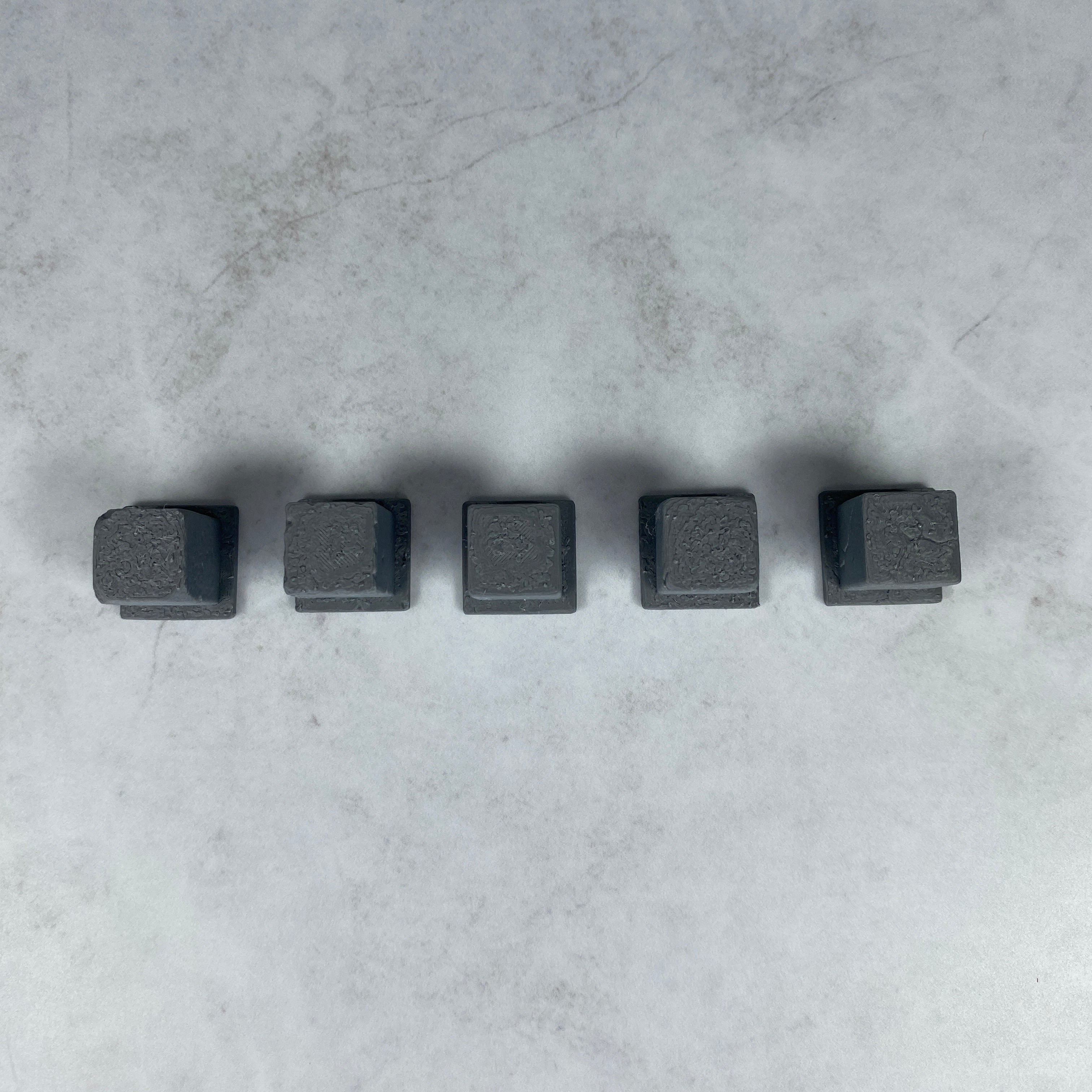 Anti-tank Concrete Blocks (with base) – Miniature Tanks Company