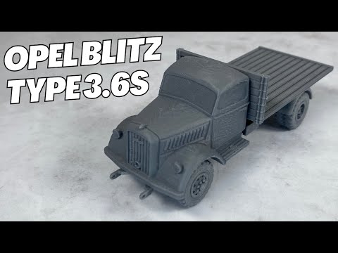 Opel Blitz Type 3.6S (canopy) – Miniature Tanks Company